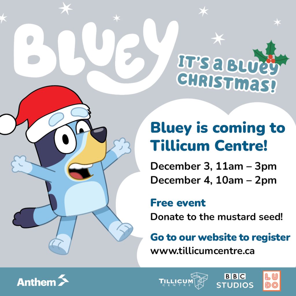 New Bluey POST - Tillicum Centre